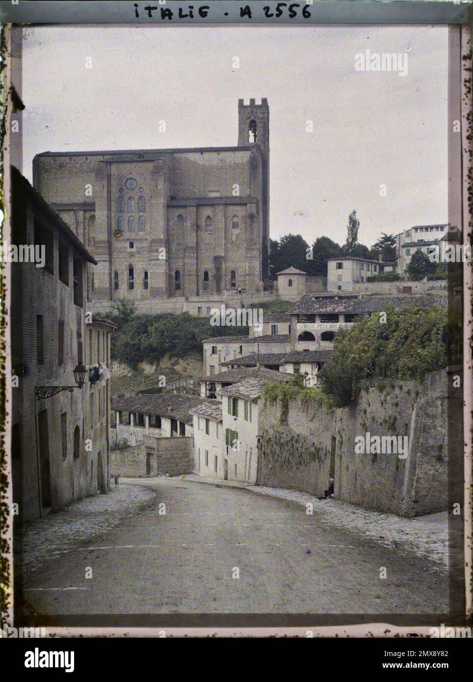 Siena, Italy district of Fontebranda , 1913 - Balkans, Italy - Jean ...