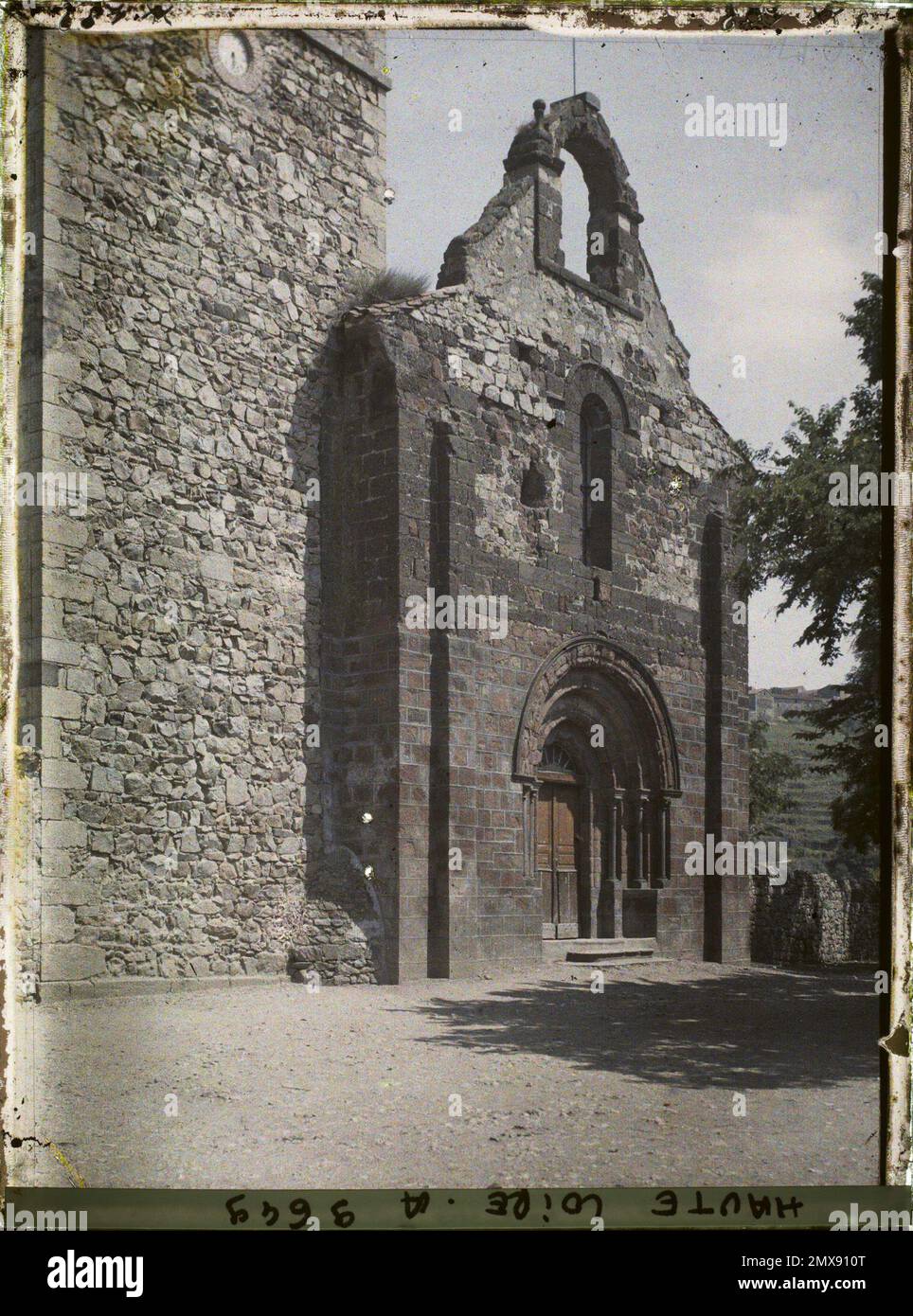 Vieille-Brioude, France The Sainte-Anne church , 1916 - French ...
