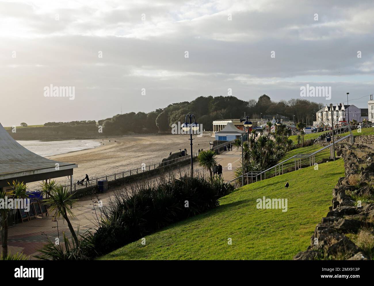 Whitmore Bay, Barry Island. January 2023. Winter Stock Photo - Alamy