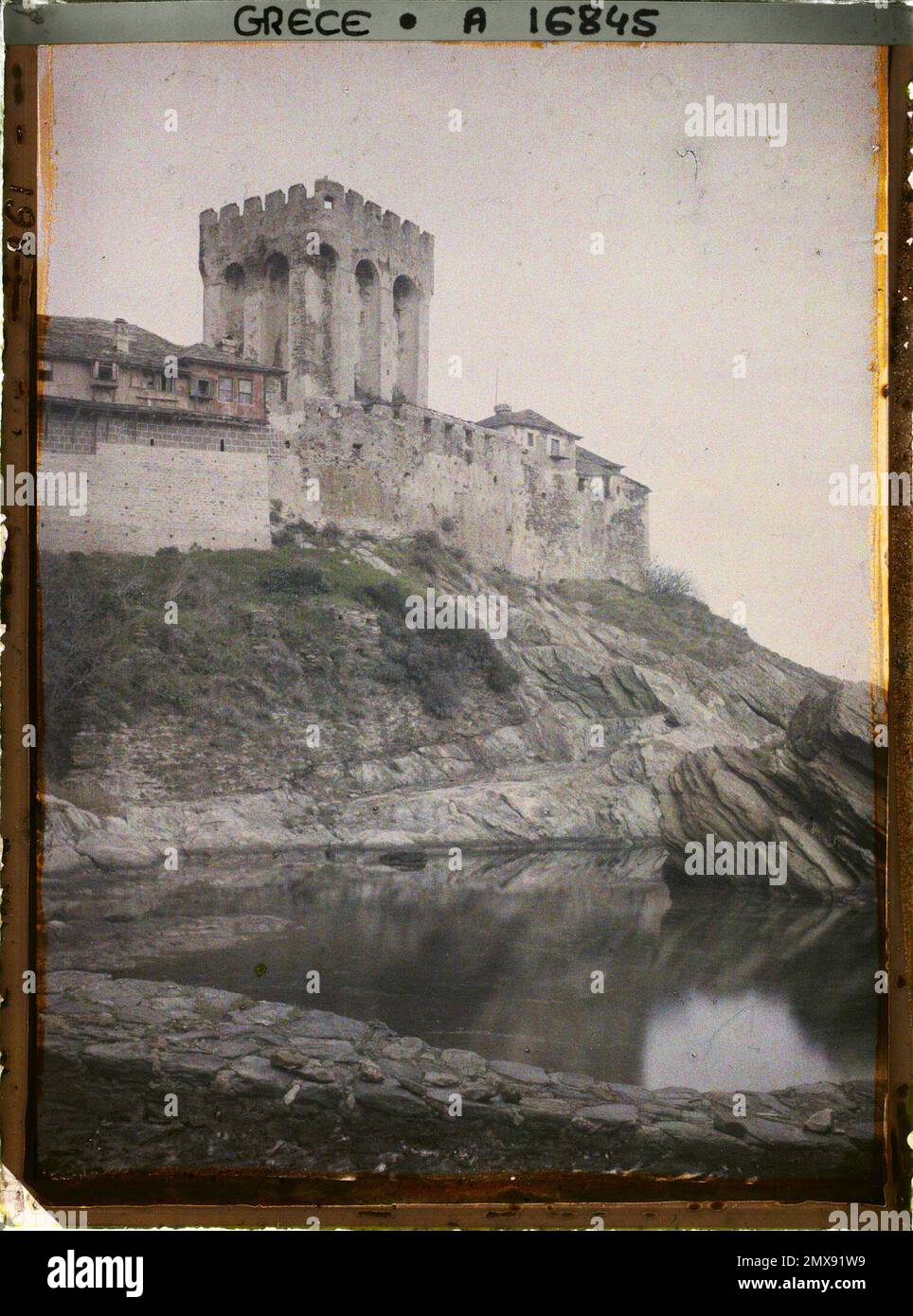 Sea ocean christianity tower monastery port fortified architect hi-res ...