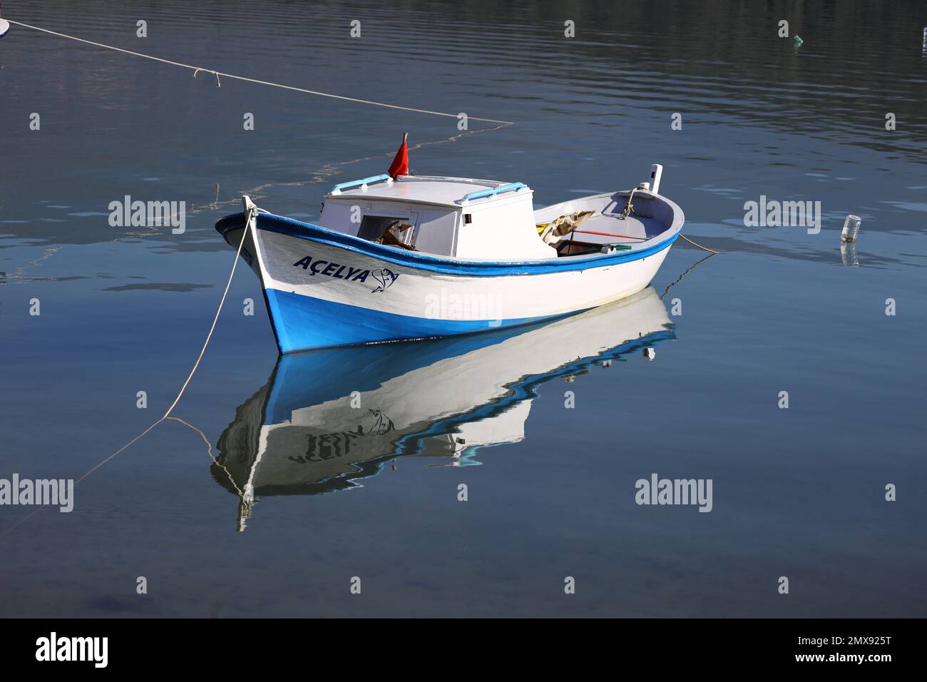 Milas, Mugla, Turkey : 24 January 2023 In the Kazıklı village of Milas ...