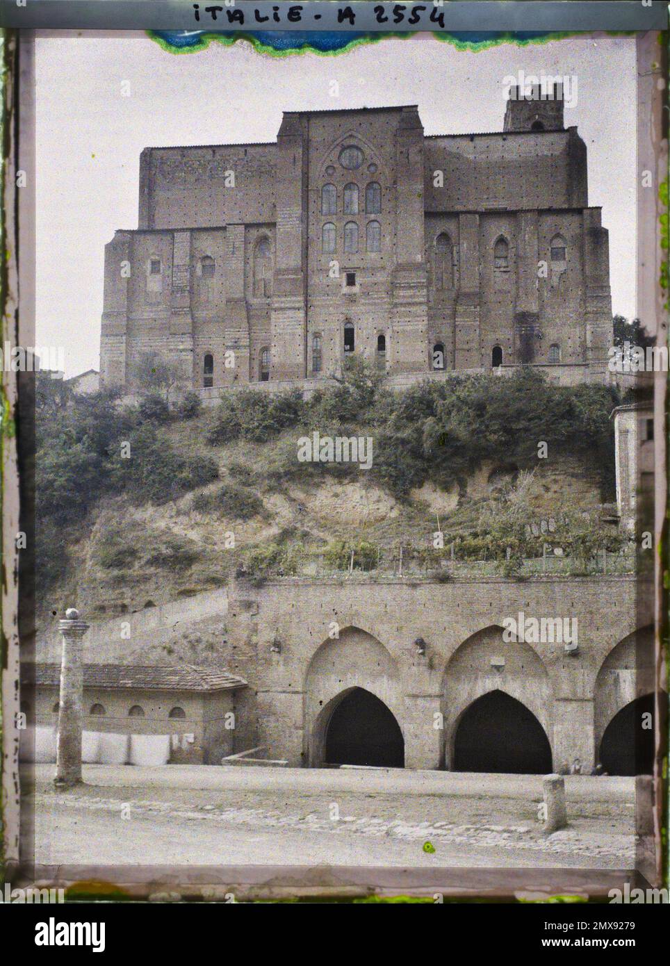 Siena, Italy the San Domenico Basilica and Fontebranda , 1913 - Balkans ...