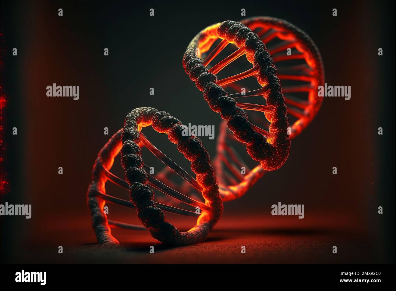 DNA Futuristic digital background, Abstract background for Science and ...