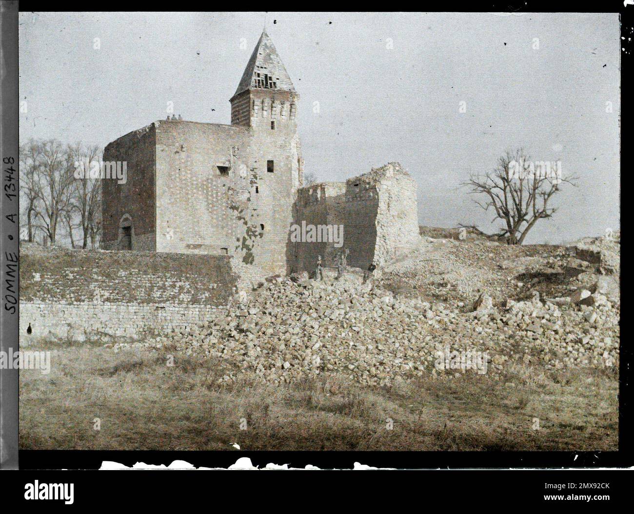 Ham, Somme, France , 1917 - Devastated regions, Somme, Oise, Aisne ...