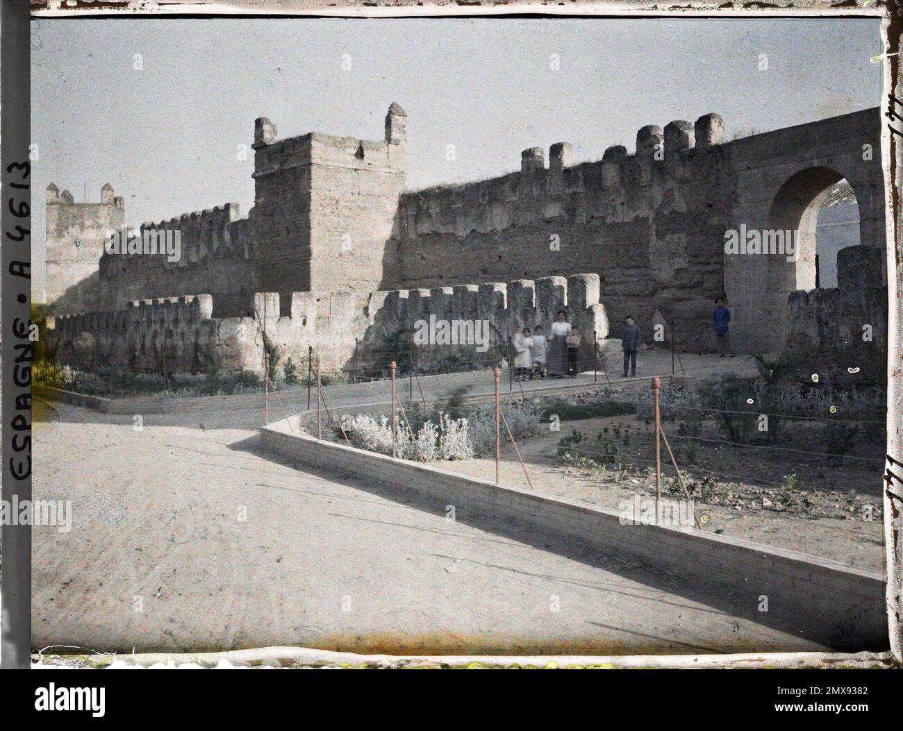 Seville, Spain , 1914 - Spain - Auguste Léon - (June 15 -July 4 Stock ...