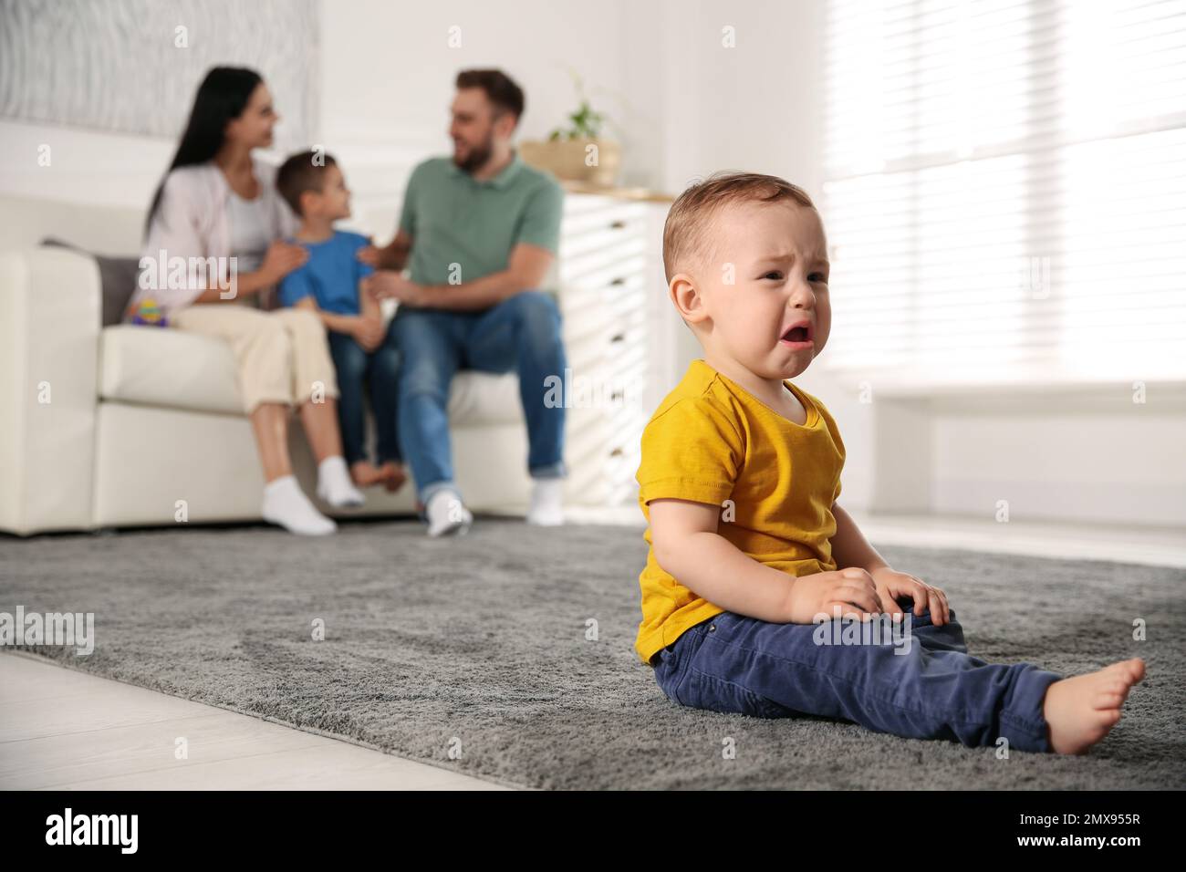 Father home alone hi-res stock photography and images - Alamy