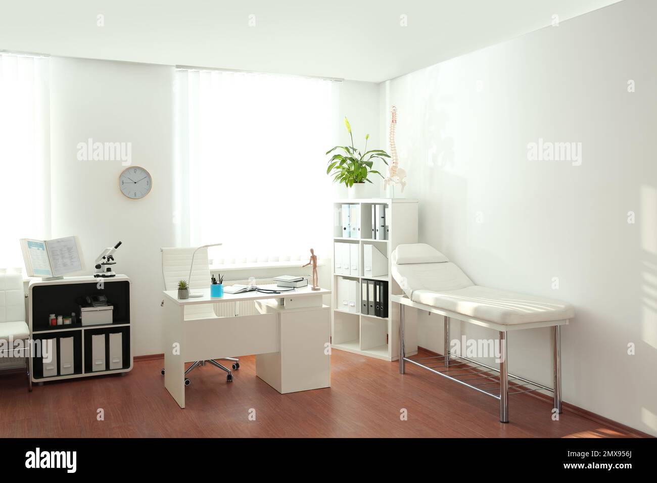 Interior of modern medical office. Doctor's workplace Stock Photo - Alamy