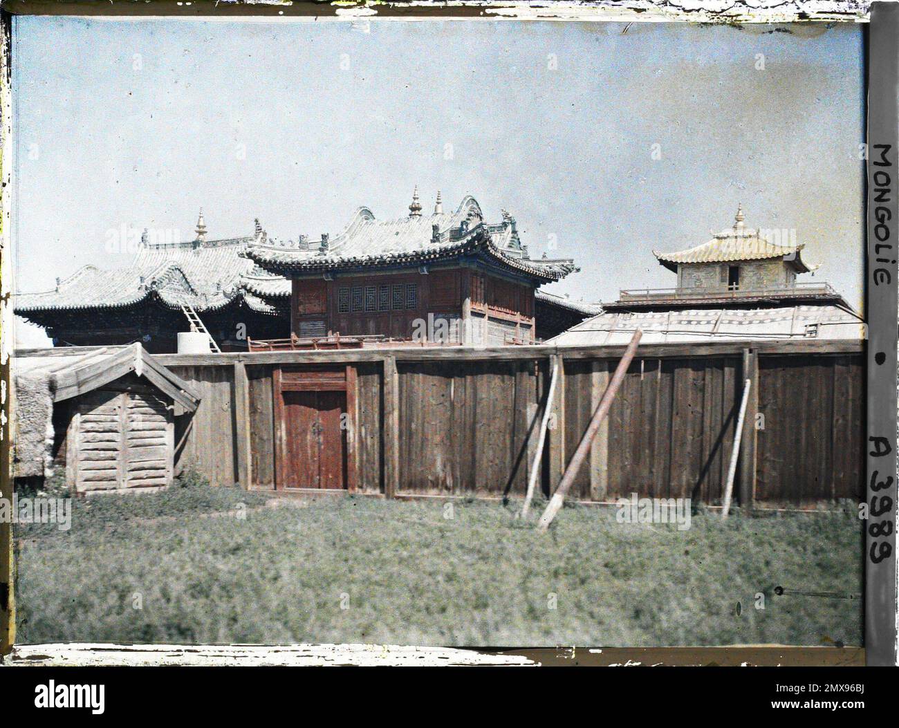 Ourga, Mongolia The buildings of the "residence of the saint" (Bogdiin ...