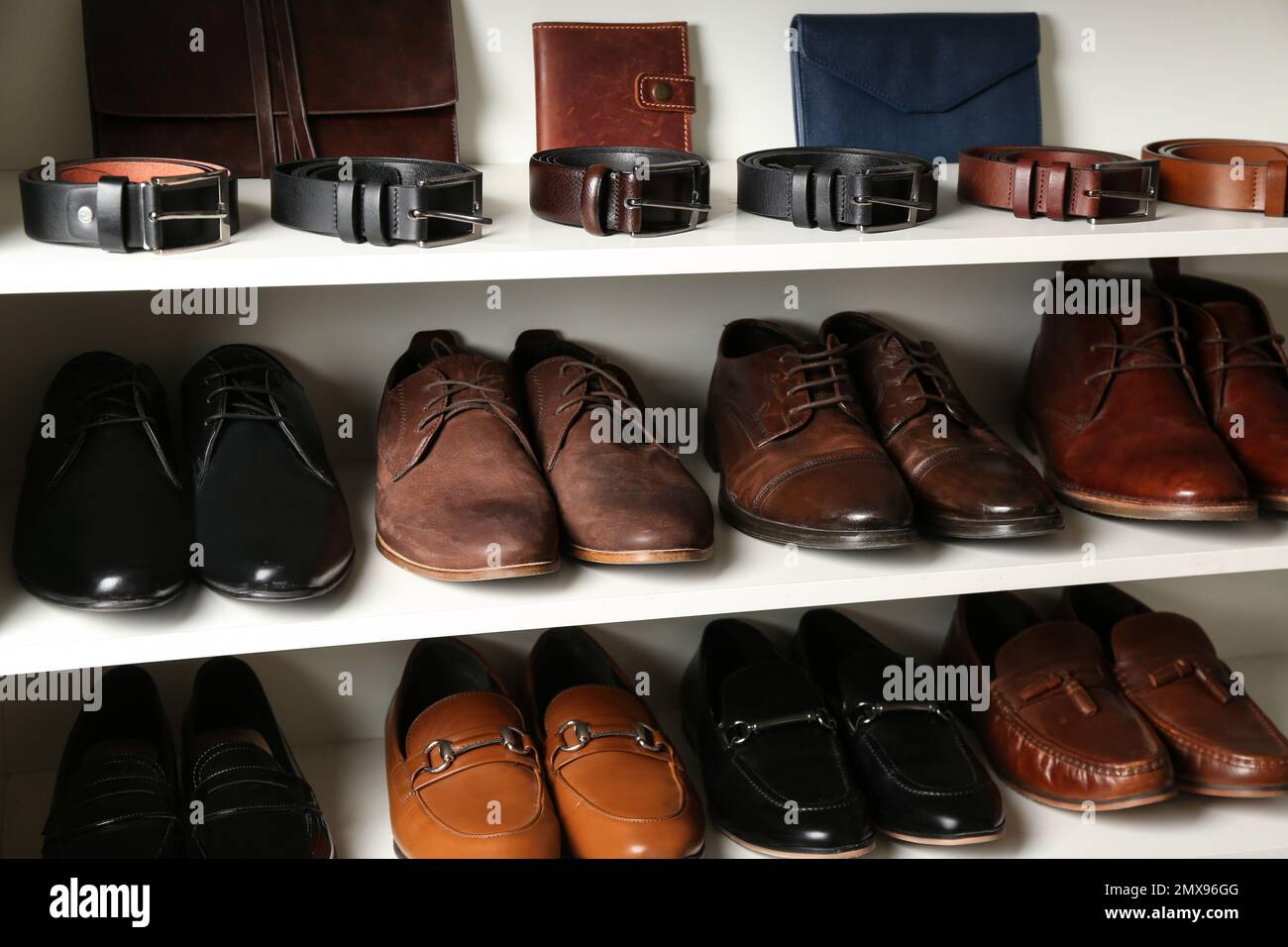 Shelving unit for organizing shoes hi-res stock photography and images ...