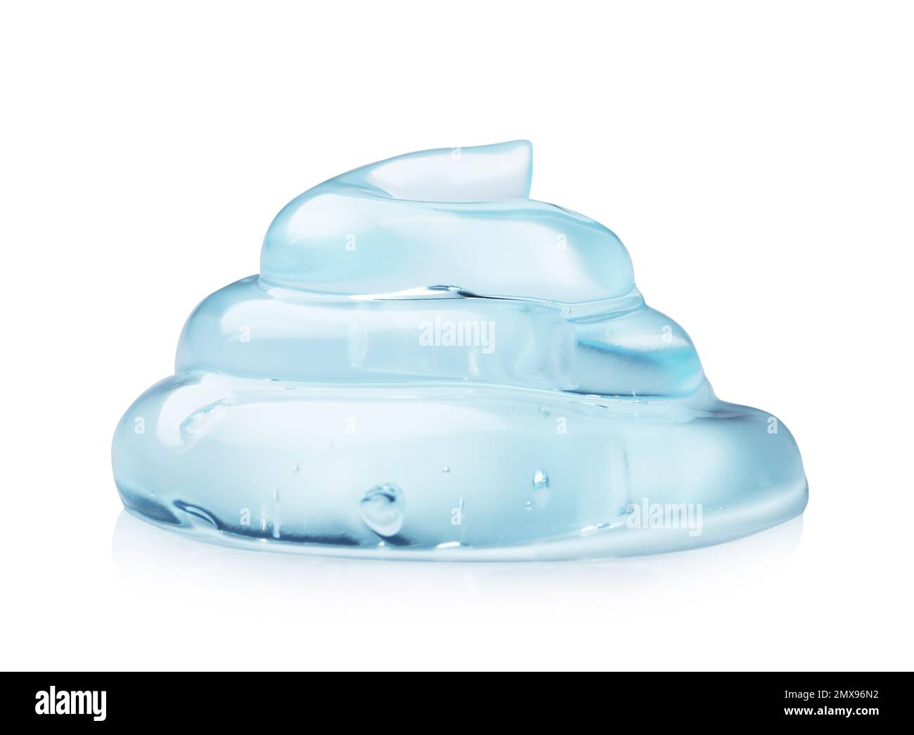 Sample of transparent cosmetic gel on white background Stock Photo - Alamy