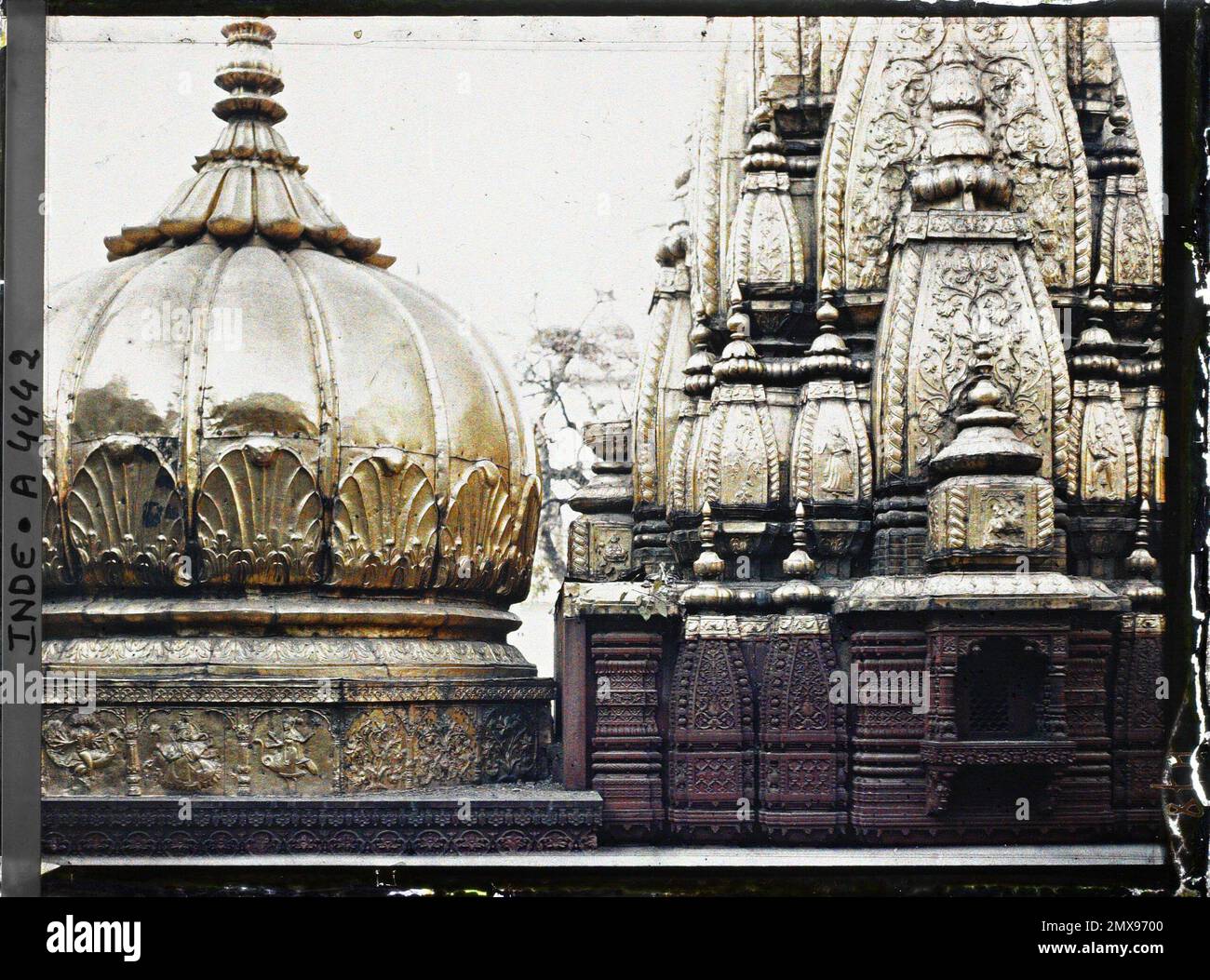 Benarès, Indies Temple de Vishvatha ("Shiva Lord of the Universe ...