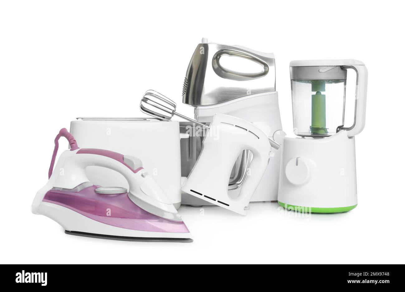 Set kitchen appliances electric Cut Out Stock Images & Pictures - Alamy