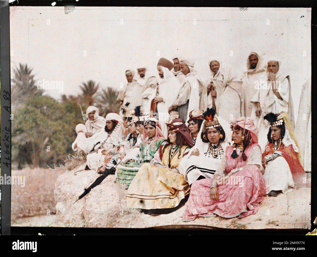 Bou Saada, Algeria Dancers and musicians of the Naïl Ouled tribe , 1909 ...