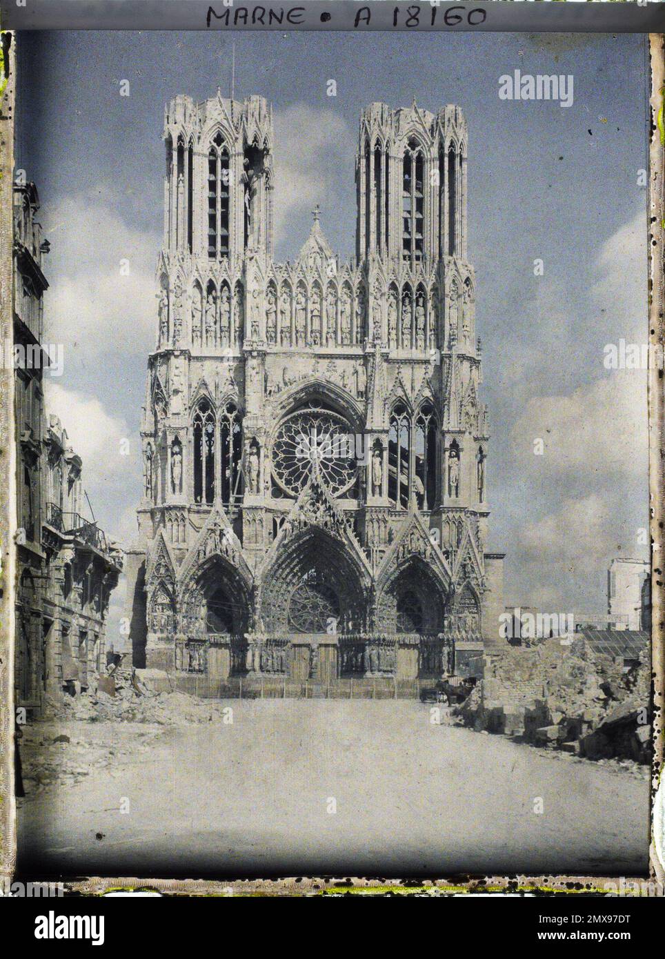 Reims , Marne , Champagne , France , 1919 - Reims - Auguste Léon ...