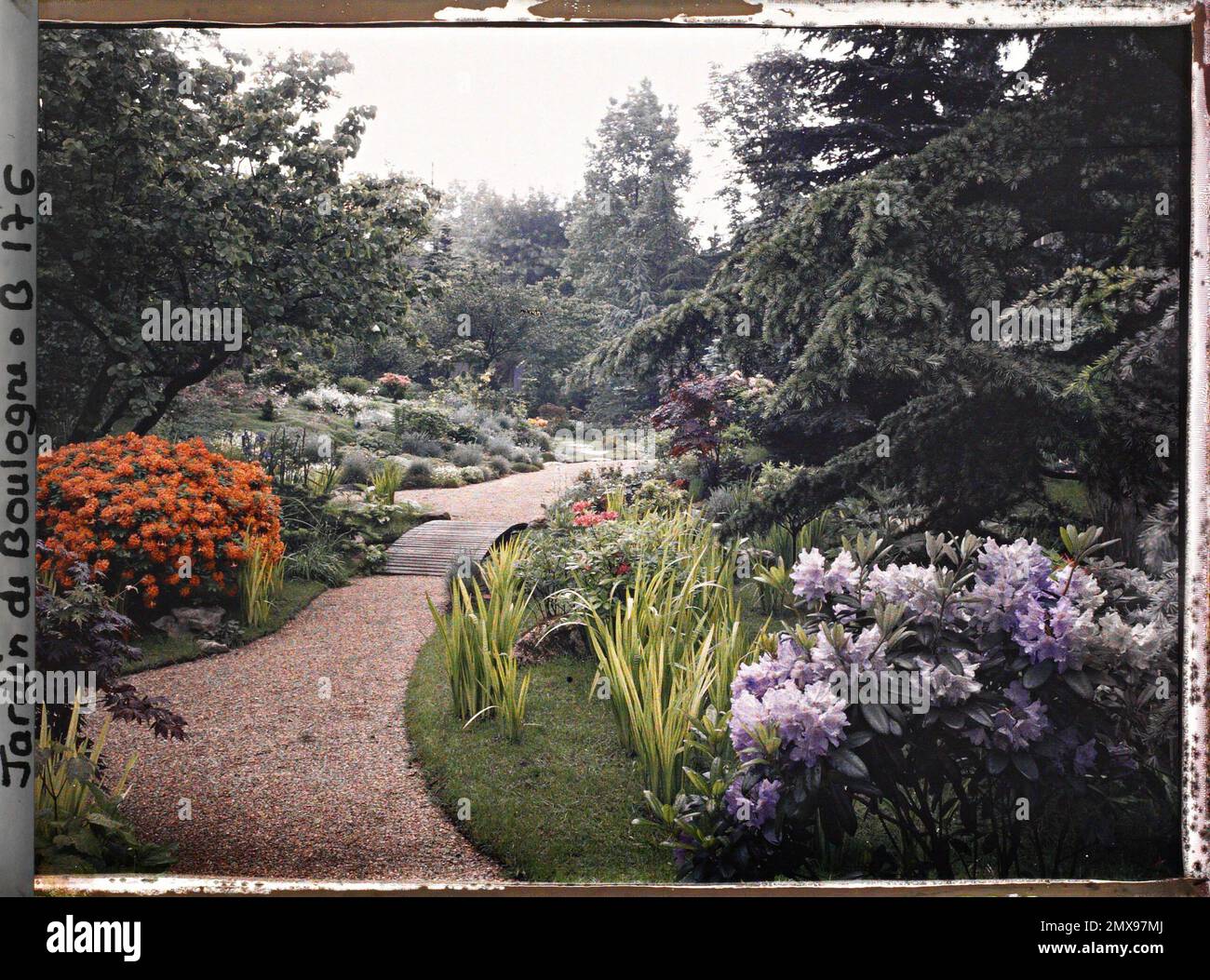 Property of Albert Kahn, Boulogne, France Fleuri chemin of the ...
