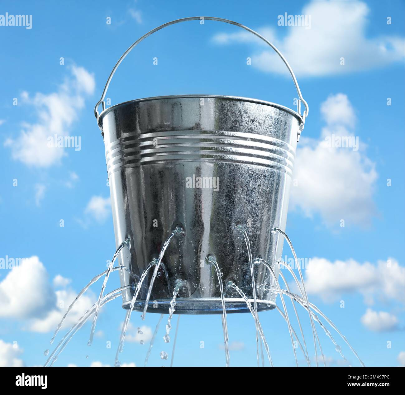 Water leak bucket hi-res stock photography and images - Alamy