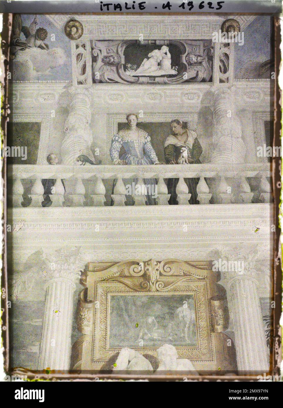 Maser, Italy Frescoes of the Villa Barbaro , 1918 - Italy - Fernand ...