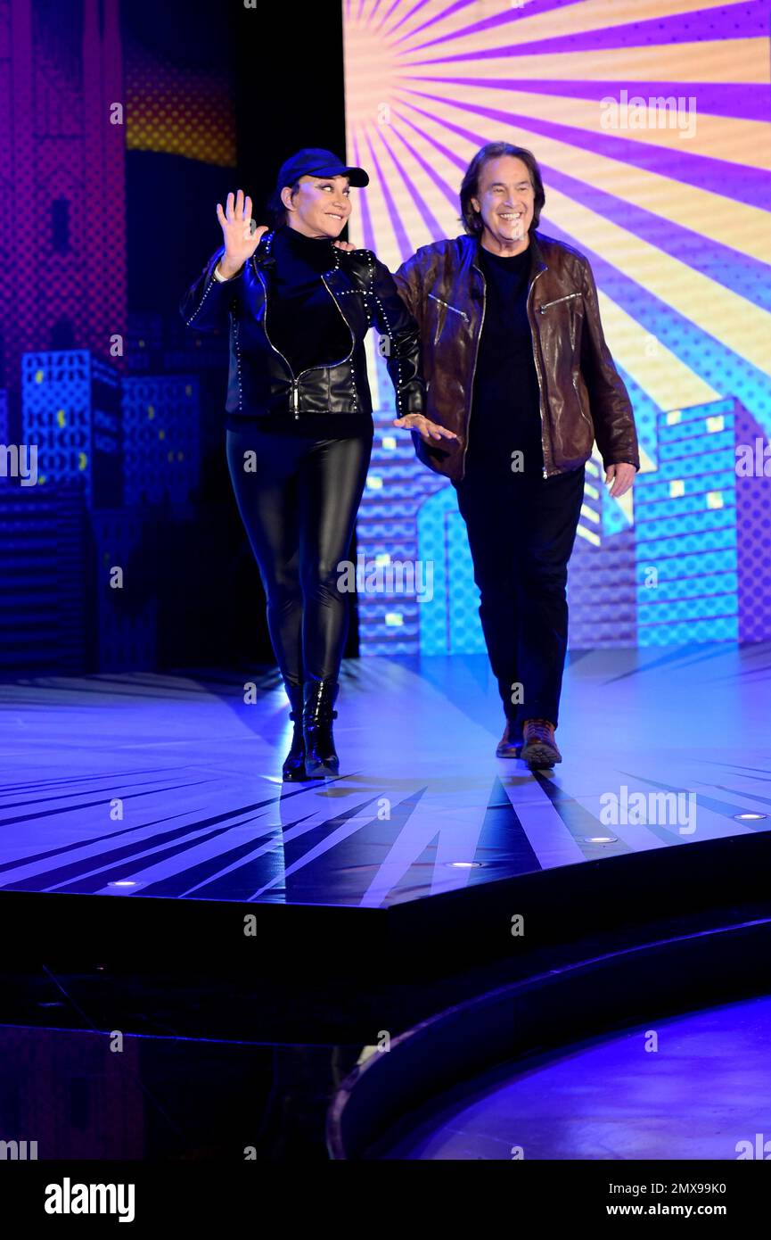 Milan, Italy. 02nd Feb, 2023. Milan, TV show "Tonight is Cattelan", Rai ...