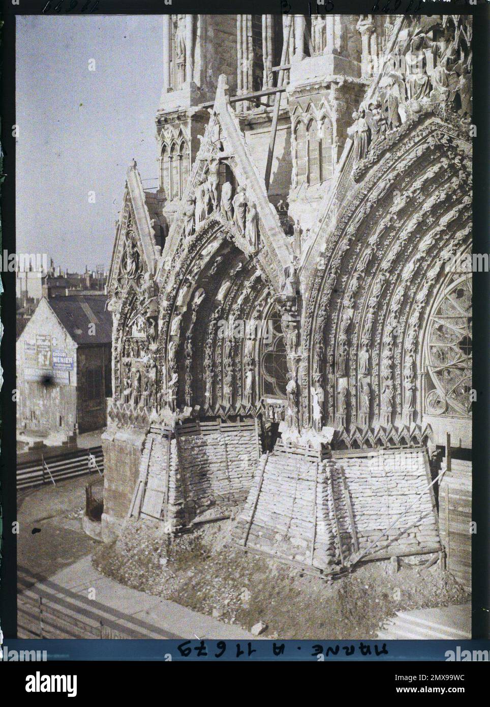 Reims , Marne , Champagne , France , 1917 - Marne - Fernand Cuville ...