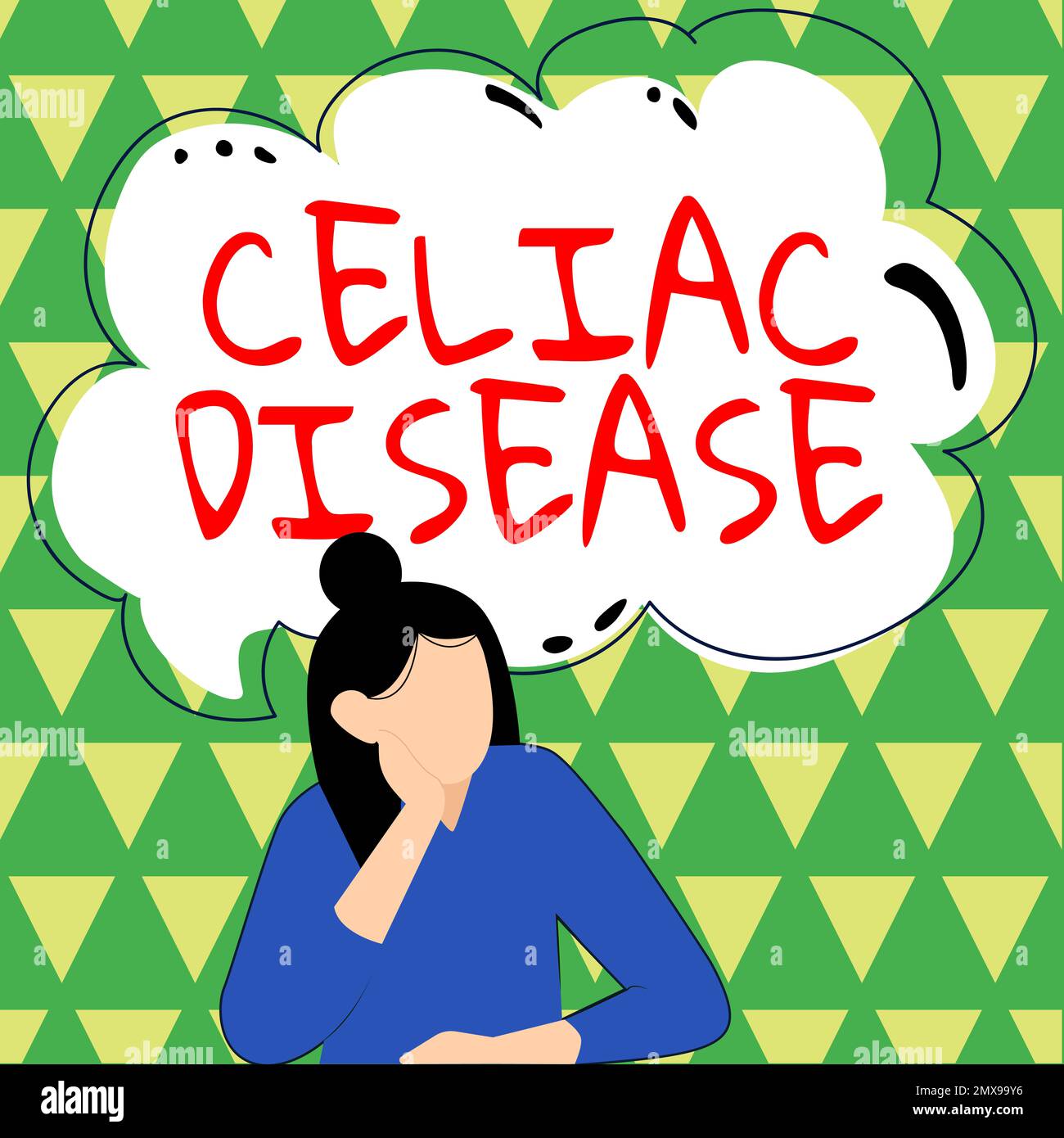 Inspiration showing sign Celiac Disease. Word Written on Small ...