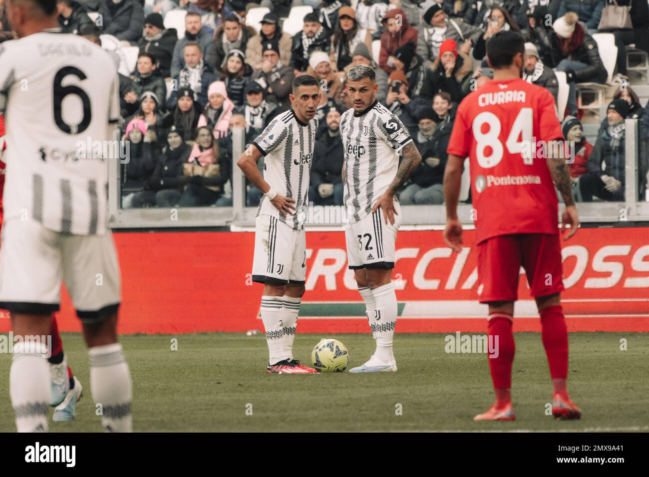 Angel Di Maria and Leandro Paredes Stock Photo - Alamy