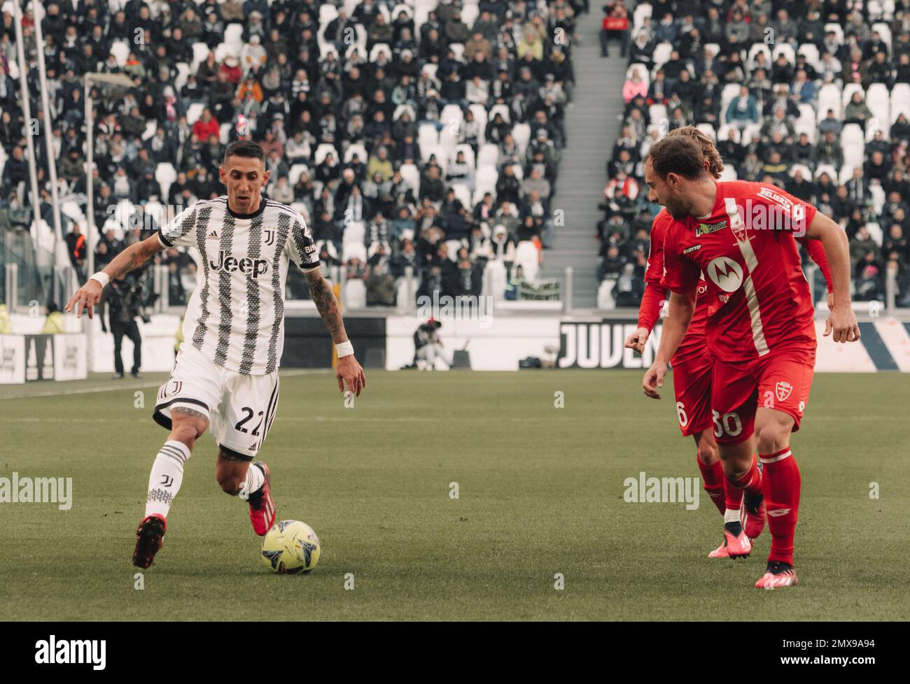 Angel Di Maria Attacking Stock Photo - Alamy