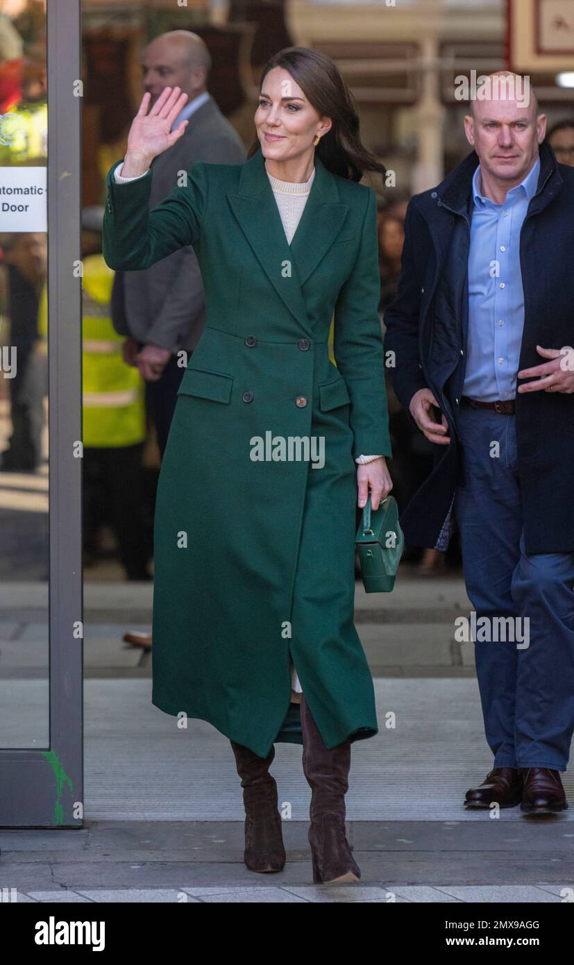 Leeds, England. UK. 31 January, 2023. Catherine, Princess of Wales ...