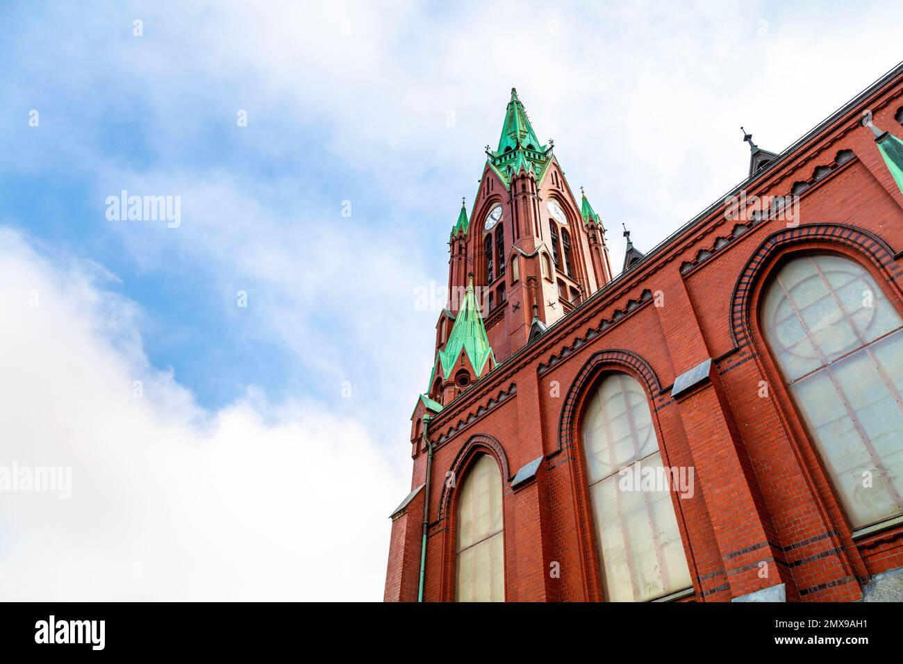 Red brick building facade 19th century hi-res stock photography and ...