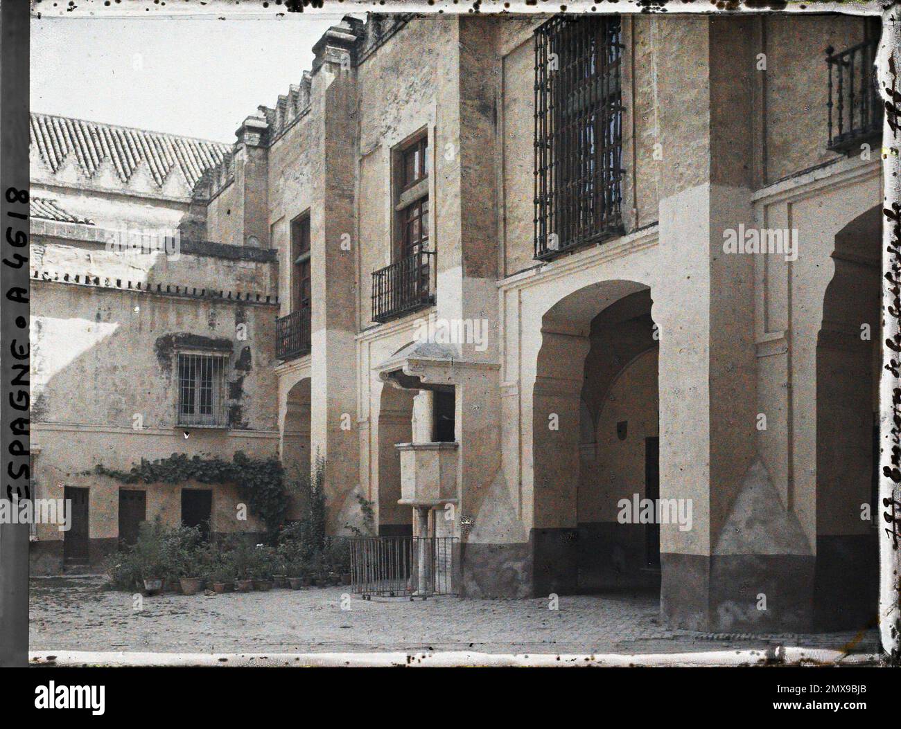 Seville, Spain , 1914 - Spain - Auguste Léon - (June 15 -July 4 Stock ...