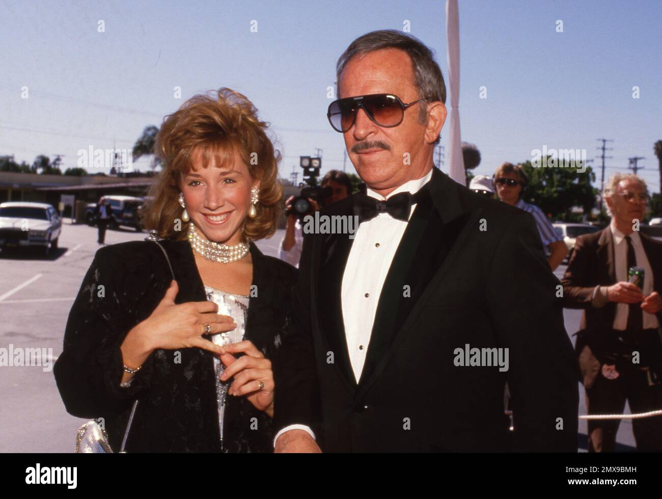 Don Adams and daughter Stacy Adams at the Celebration For Bob Hope's ...