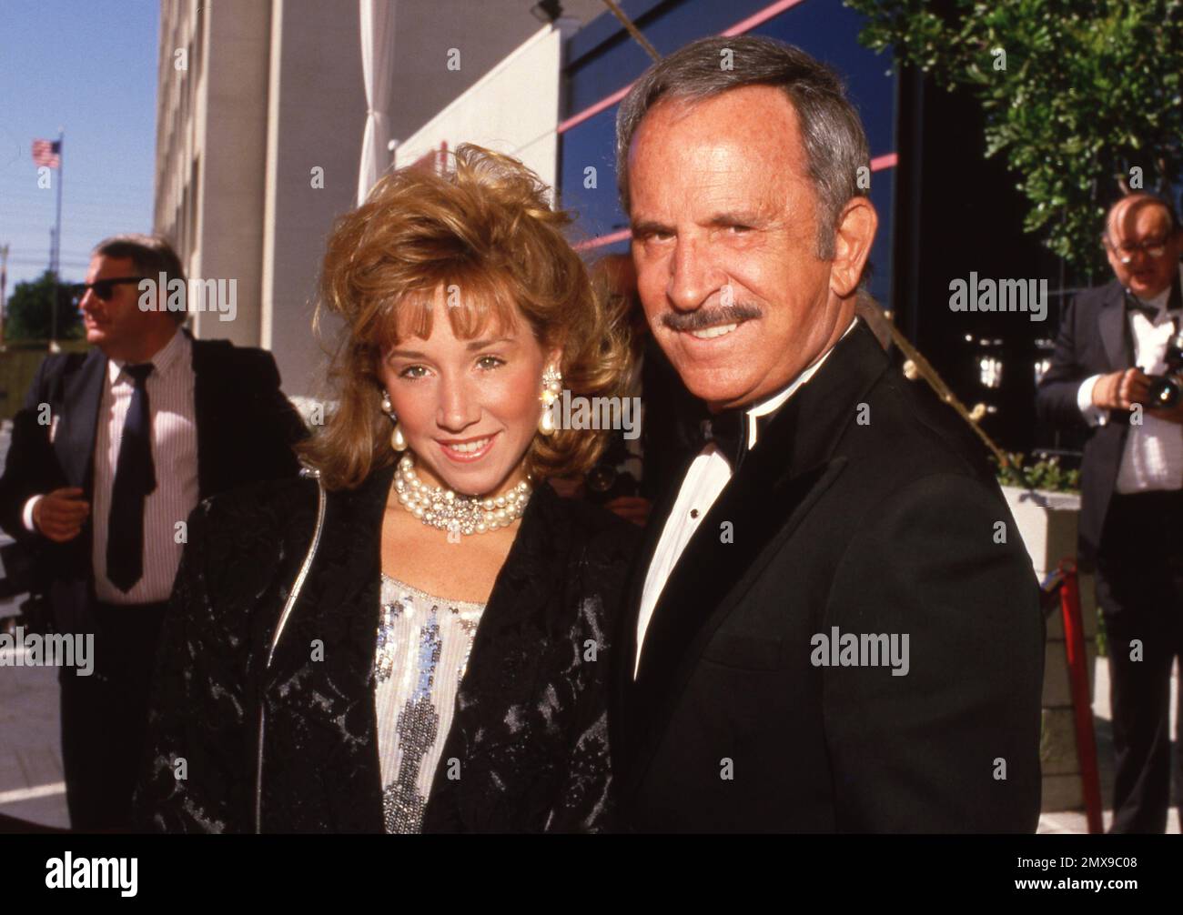 Don Adams and daughter Stacy Adams at the Celebration For Bob Hope's ...