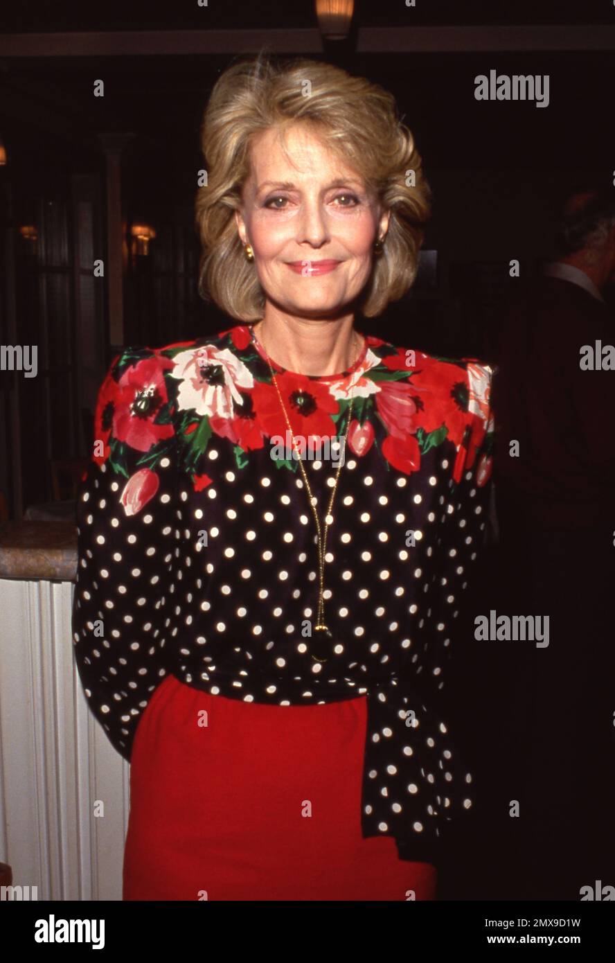 Constance Towers at the Dinah Shore Book Party on October 29, 1990 at ...