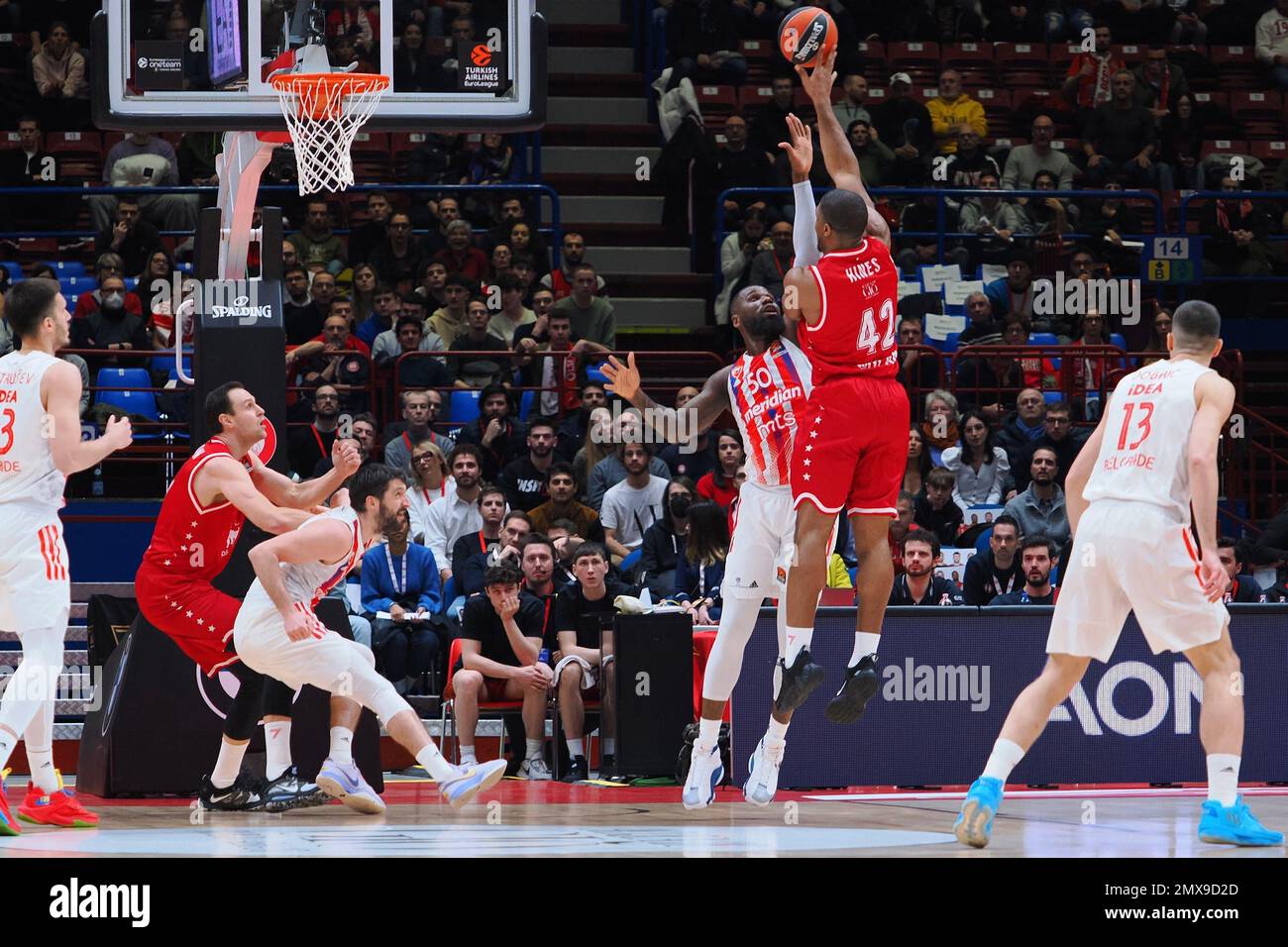 Forum of Assago, Milan, Italy, February 02, 2023, Kyle Hines (EA7 ...