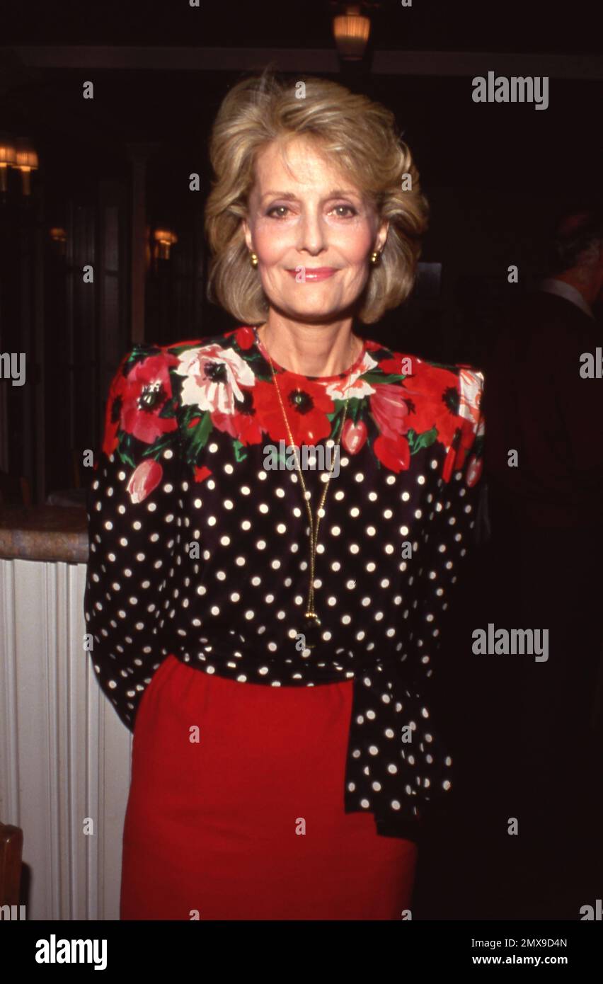 Constance Towers at the Dinah Shore Book Party on October 29, 1990 at ...