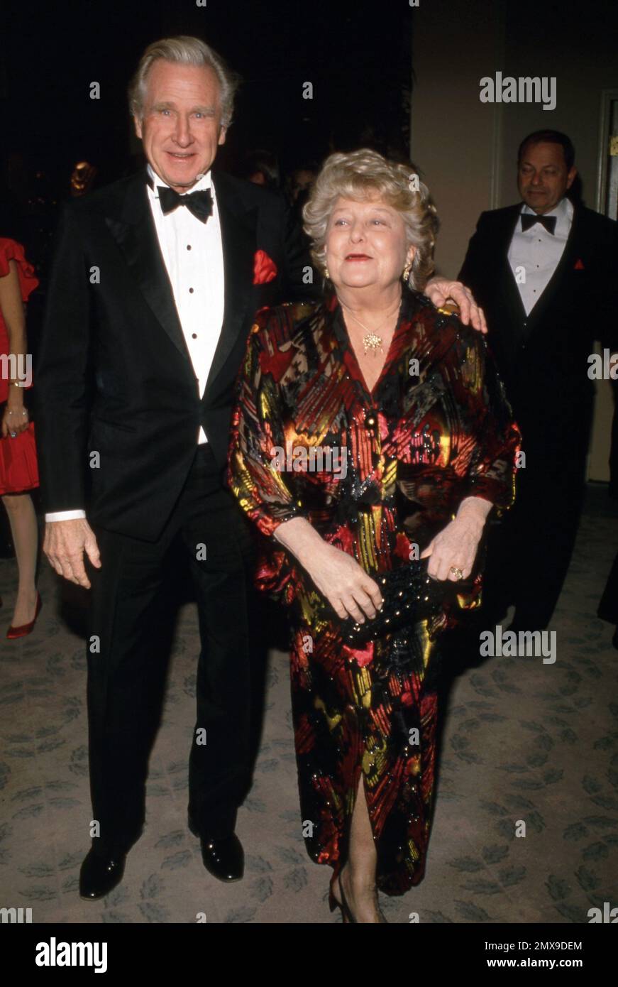 Lloyd Bridges and Dorothy Bridges January 1989 Credit: Ralph Dominguez ...