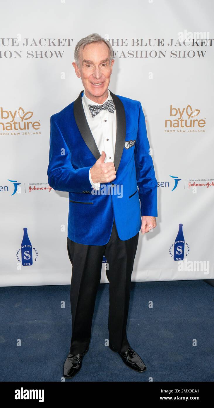 New York, NY on February 1, 2023. Bill Nye attends the 7th Annual Blue ...