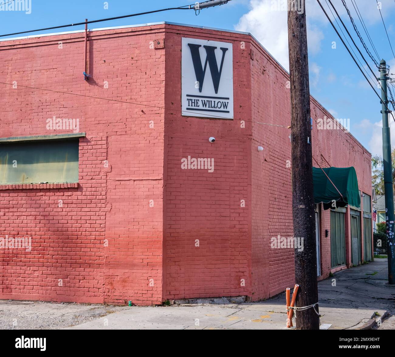 NEW ORLEANS, LA, USA - JANUARY 30, 2023: The Willow music club on ...