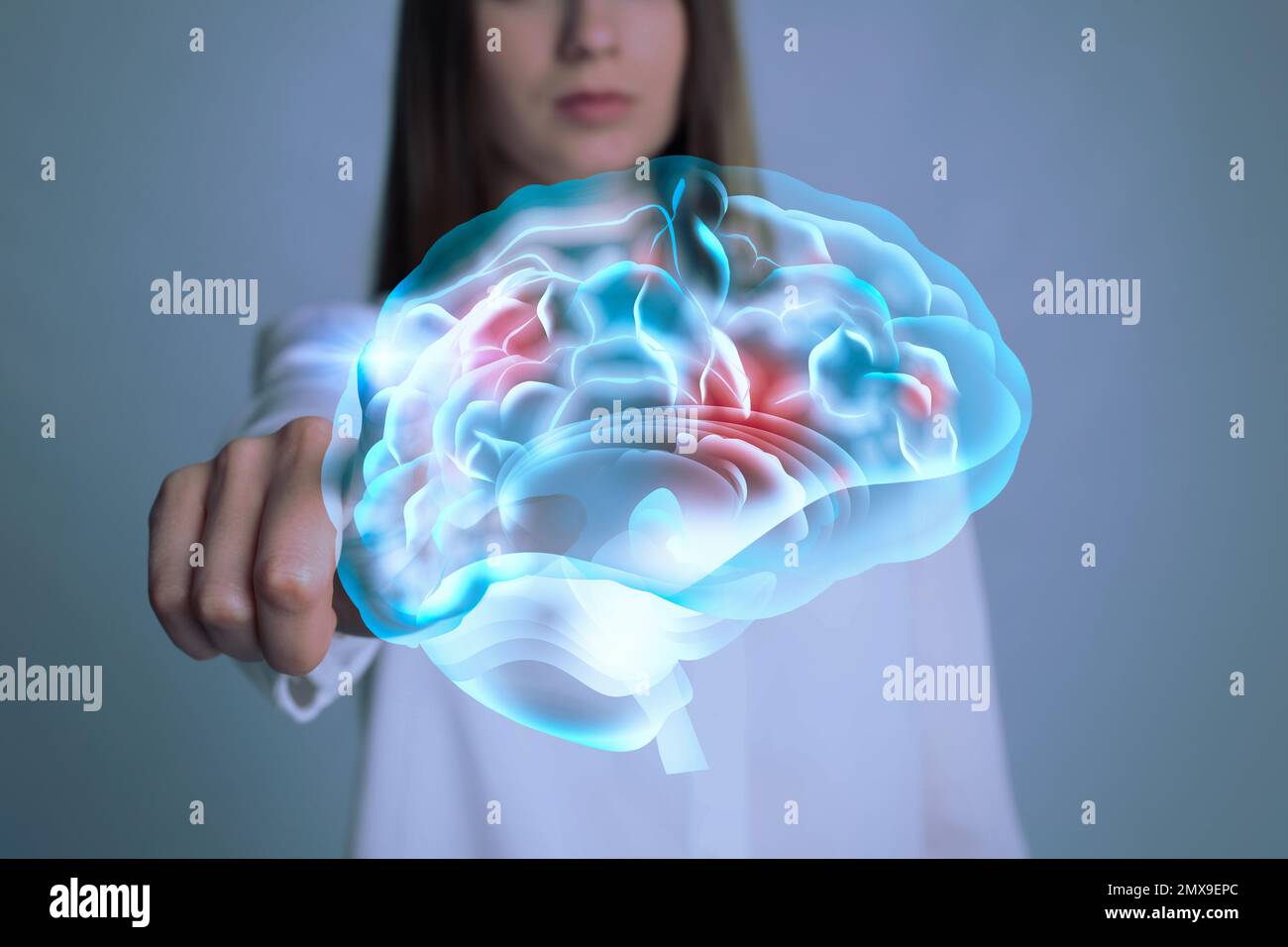 Young adult asking brain hi-res stock photography and images - Alamy