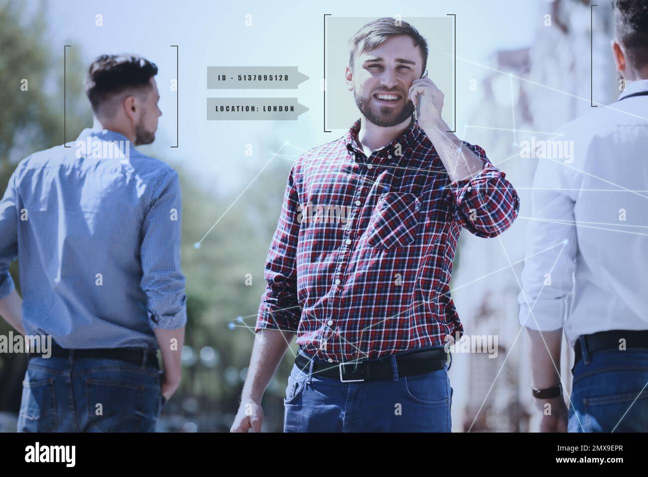 Facial recognition surveillance face hi-res stock photography and ...