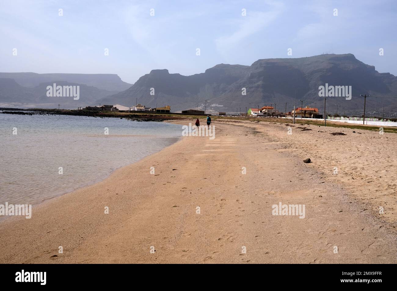 Tourists on the beach in Cabo Verde (Cape Verde Stock Photo - Alamy