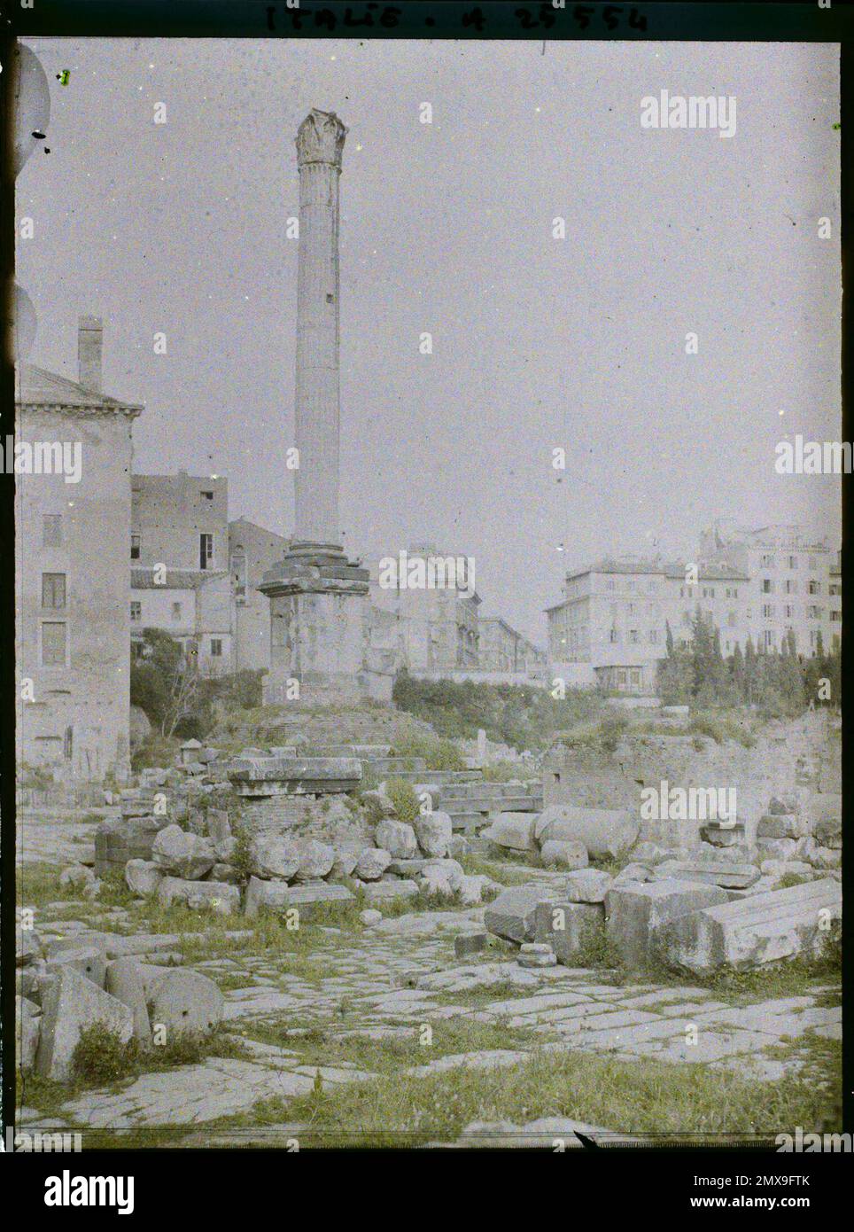 Rome, Italy column , 1921 Cap Martin, Italy, Cap Martin - Auguste Léon ...