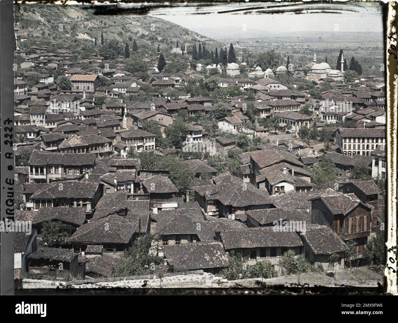 Bursa, Turkey Panorama on the city , 1913 - Balkans - Jean Brunhes and ...