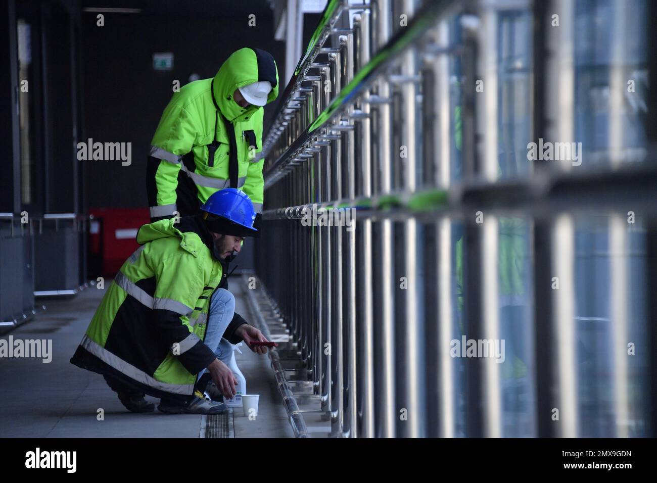 Moscow. Construction of a medical and diagnostic complex of an ...