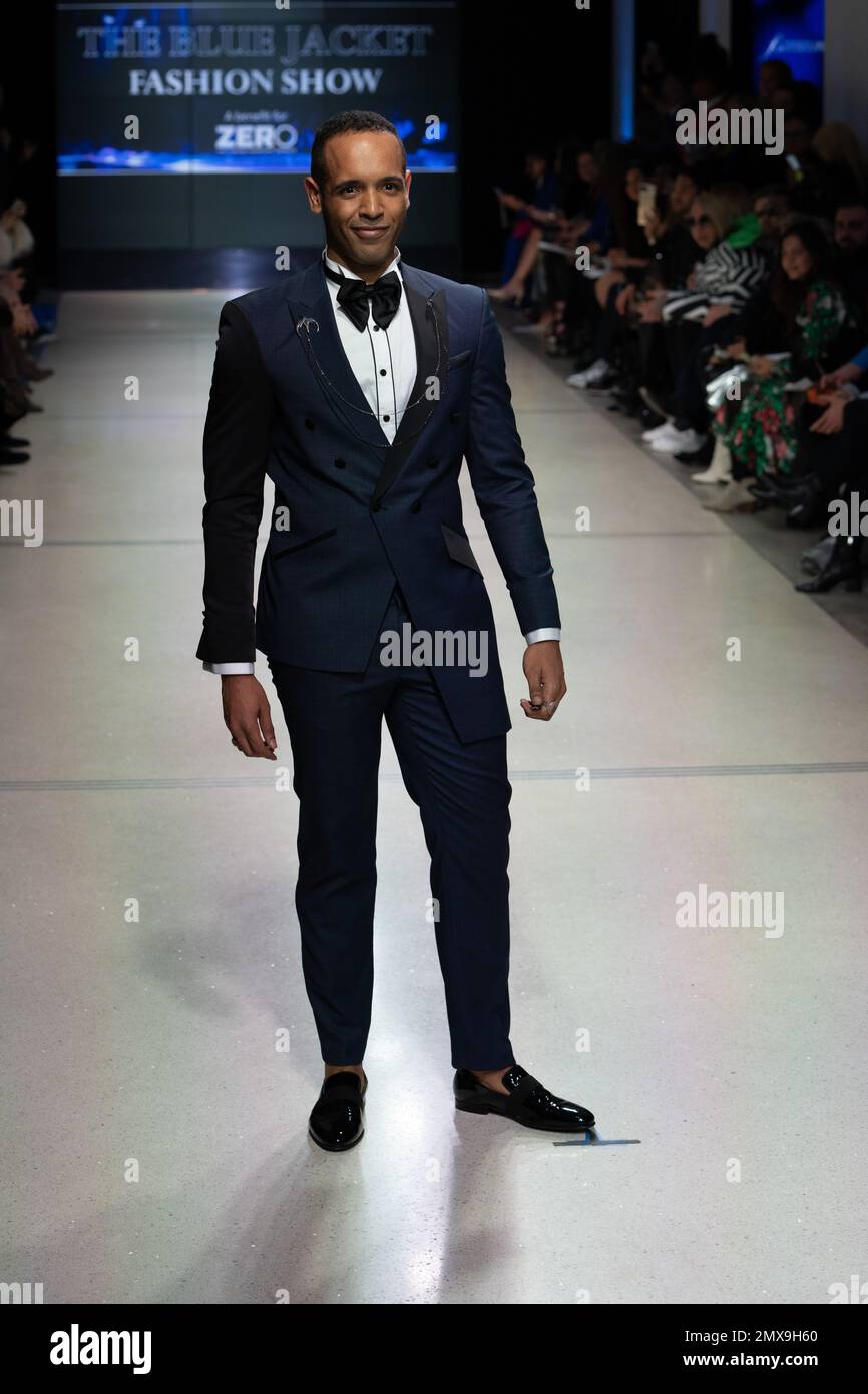 New York, NY on February 1, 2023. Louis Finley walks the 7th Annual ...