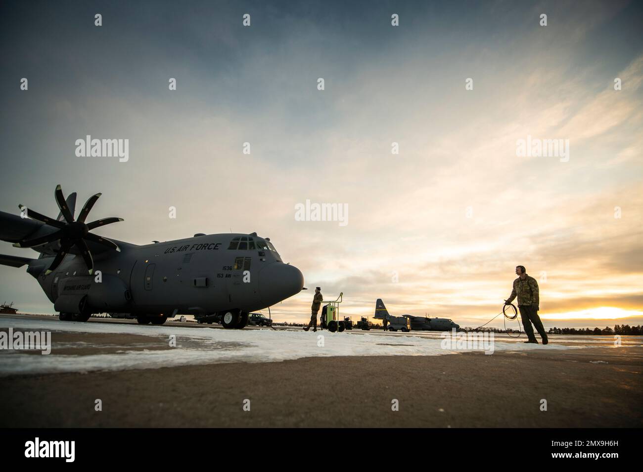 U.S. Air Force Tech. Sgt. Jacob Henson, a loadmaster with the 187th ...