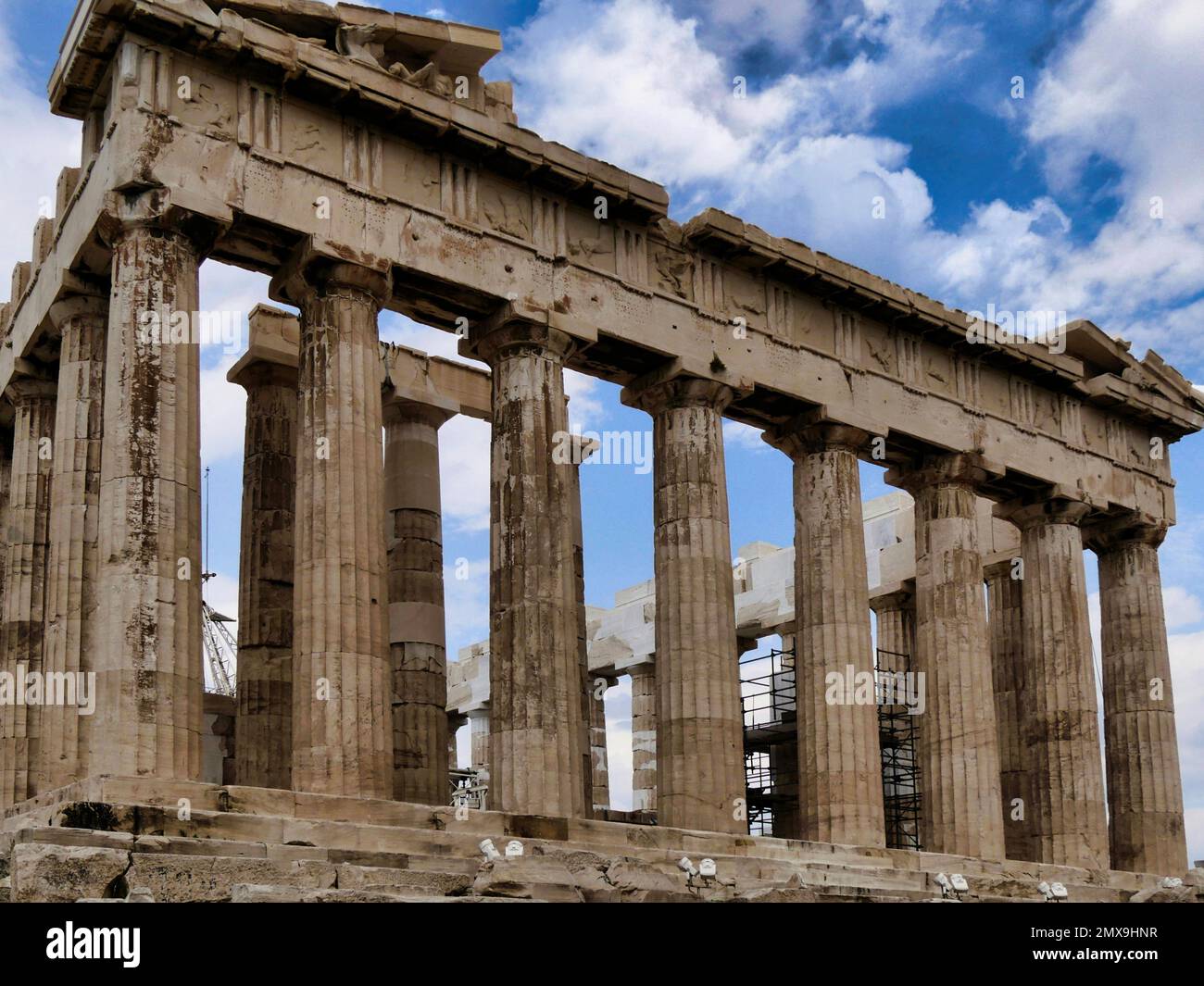 Consecrated to the goddess Athena Parthenos, the Parthenon (Athens ...
