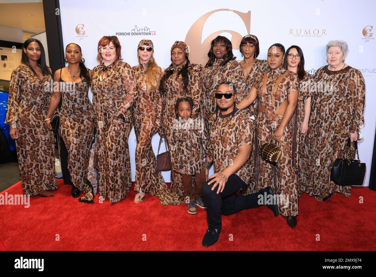 Los Angeles, California, USA. 22nd January, 2023. Designer Linda Stokes ...