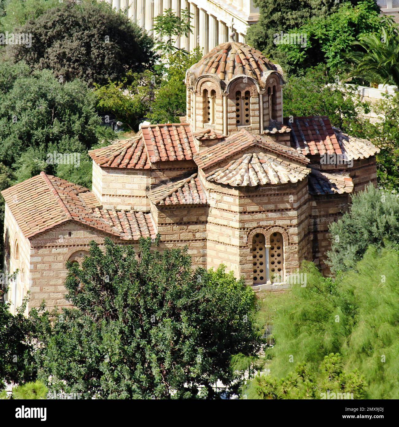 The famous Byzantine Church of the Holy Apostles of Solaki which is ...