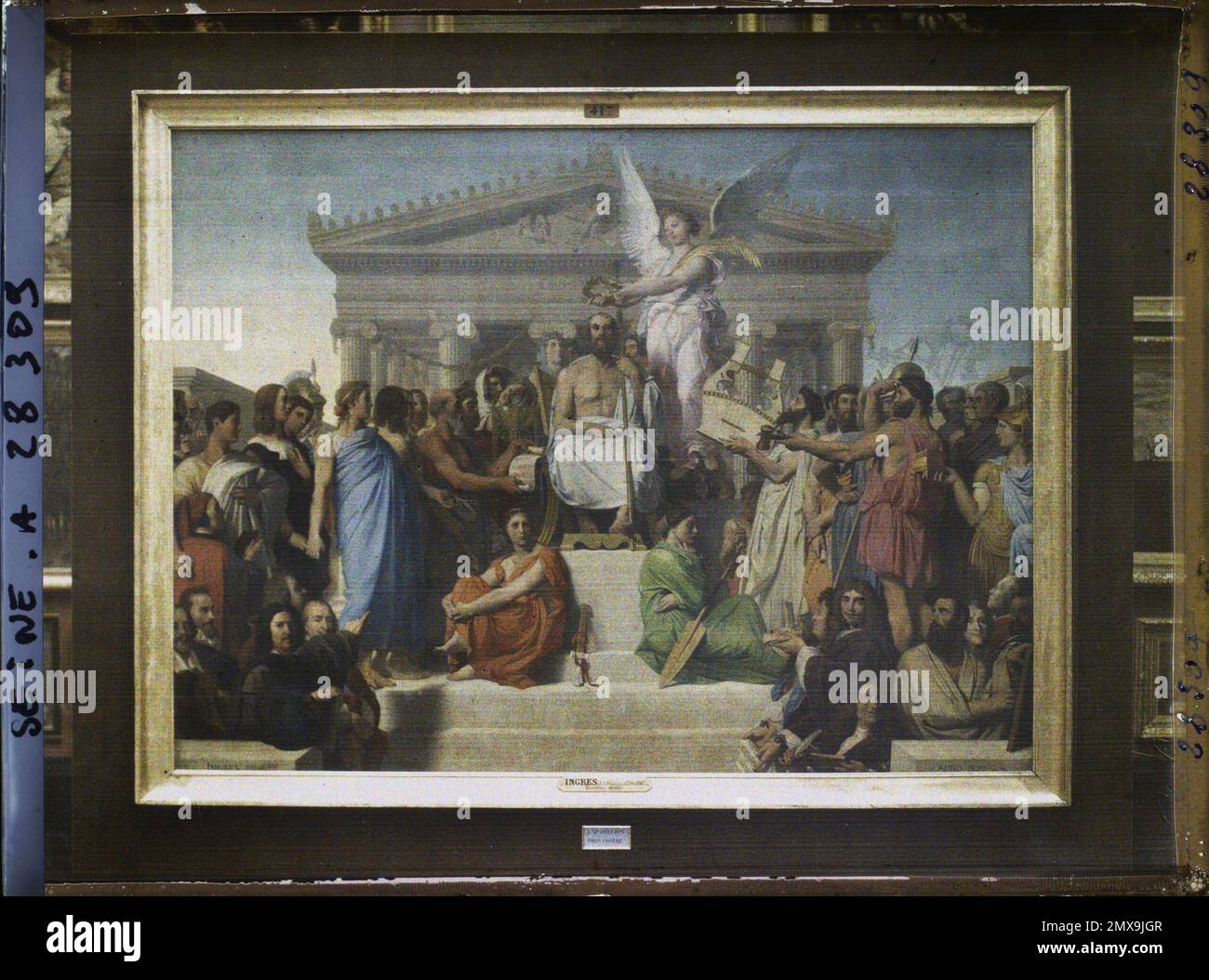 Paris (1st arr.), France Homer deified, says the apotheosis of Homer ... Paris (1st arr.), France Homer deified, says the apotheosis of Homer ...