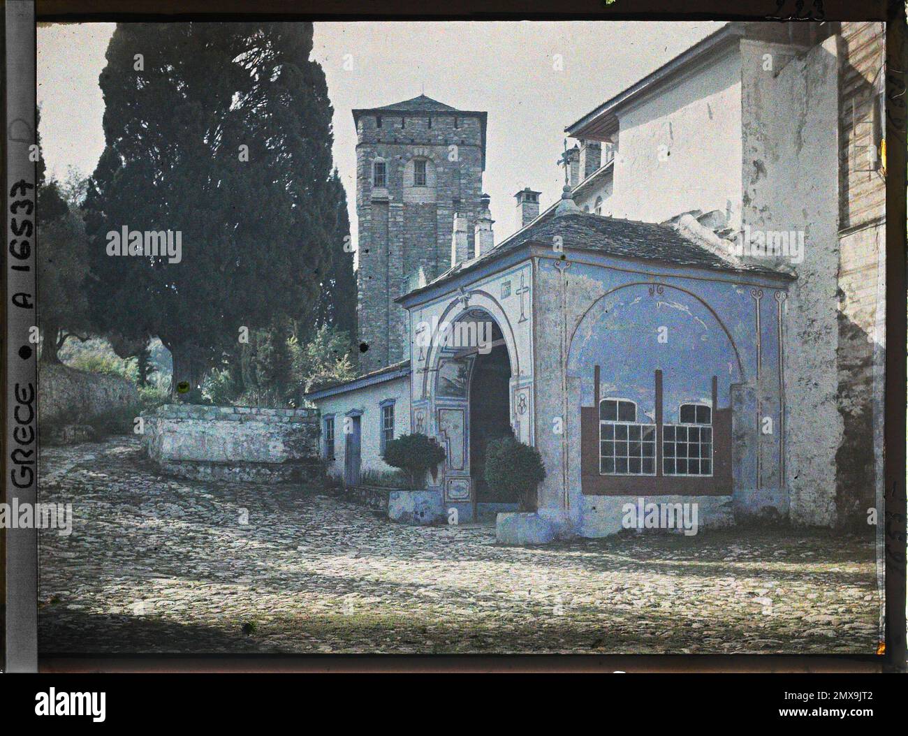The Hilandar monastery, Greece , 1918 - Greece - Fernand Cuville ...